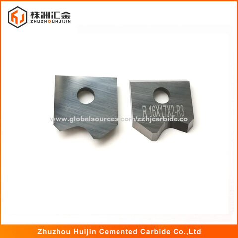 Buy Wholesale China 16x17x2 Tungsten Carbide Radius Profile Knives For ...