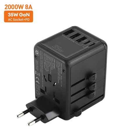 Buy Wholesale China Type G/a/f To World Plug Socket Universal Travel ...