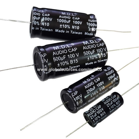 Buy Wholesale Taiwan Audio Capacitors Axial Type Np Bp Aluminum ...