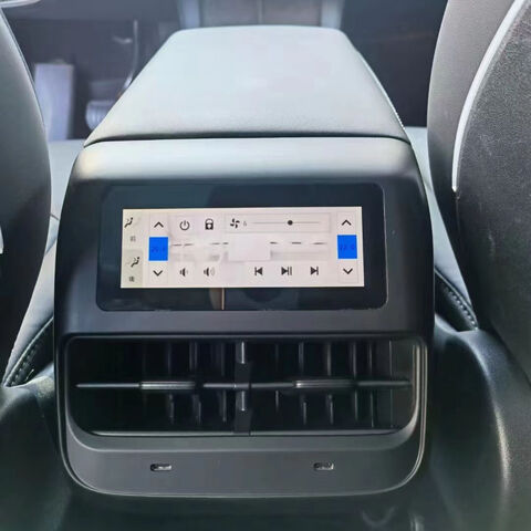 Rear Climate & Media Control Screen For Model 3/model Y Heated Seat Air ...