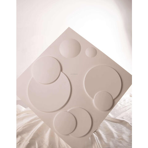 Buy Wholesale China Irini Round Circles Design Pvc Wall Board / 3d Wall ...