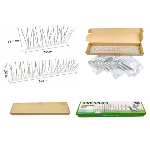 Removable Anti-bird Spikes Window Roof Ss304 Pigeon Control Deterrent ...
