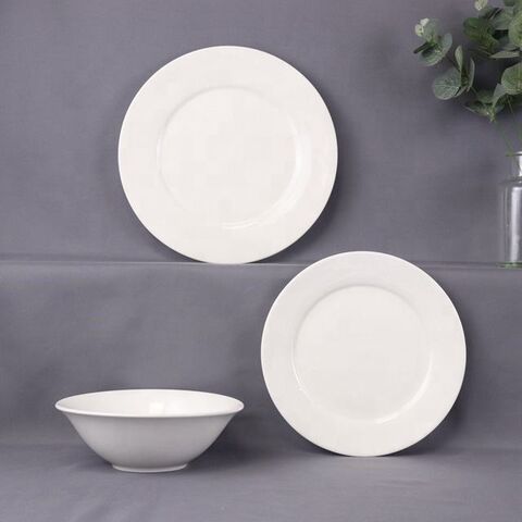 Factory Price Wholesale Cheap Small White Porcelain Dinner Plates ...