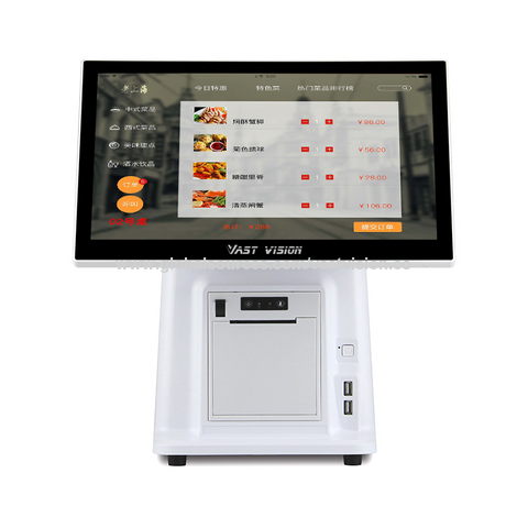 Touch Pos System 15.6 Inch Restaurant Pos In Supermarket, Touch Pos ...