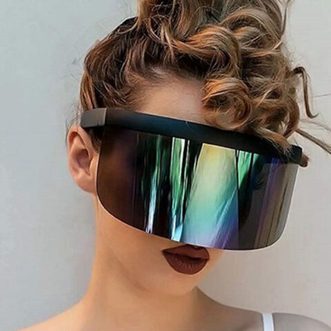 Visor Fit Clear Lens Brand New Protective Face Safety Shield Eye Cover ...