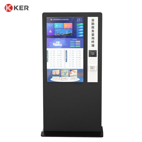 Government Service Terminal Ad Nfc Reader Terminal Multifunction Self ...