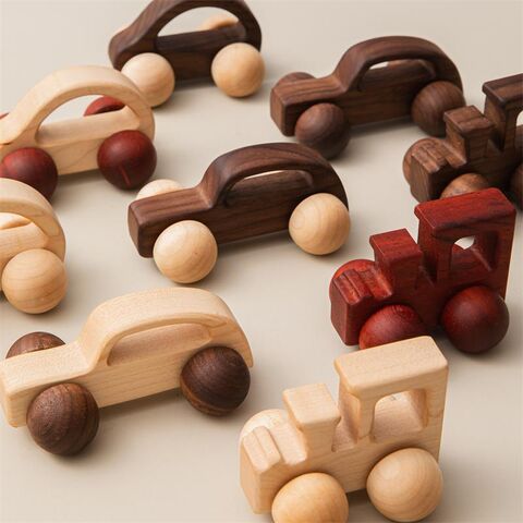 Buy China Wholesale Walnut Wood Mini Color Car Children's Early ...