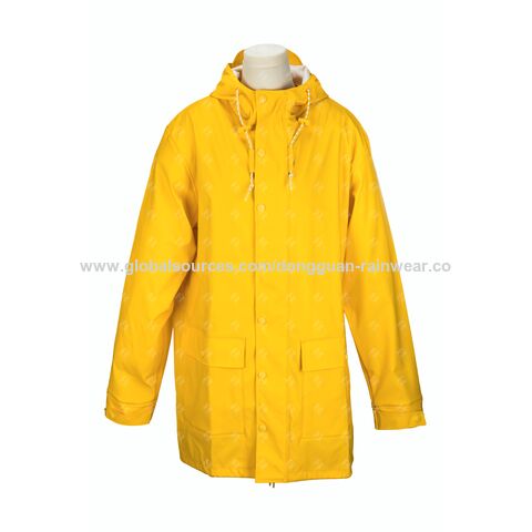 High Quality Waterproof Women's Raincoat - China Wholesale Pu Raincoat ...