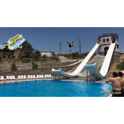 Best Quality Cheap Water Park Equipment Fiberglass Slip N Fly Water ...