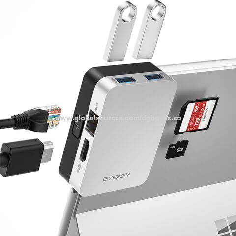 Buy Wholesale China Odm Oem Usb C Hub Plug-usb3.0*2 Rj45 Hdmi Sd Tf ...