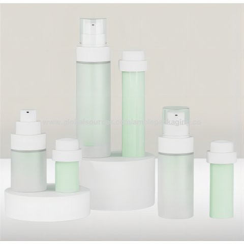 Buy Wholesale China 15ml 30ml 50ml Glass Airless Pump Bottle Refillable ...