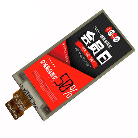 Golden Vision 2.9 Inch E-paper Resolution 128*296 Dot-matrix E-ink ...