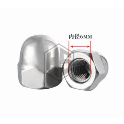 Factory Hot Sale 304 Stainless Steel Din 1587 Hex Domed Cap Nut / Acorn Nutspopular - China ...