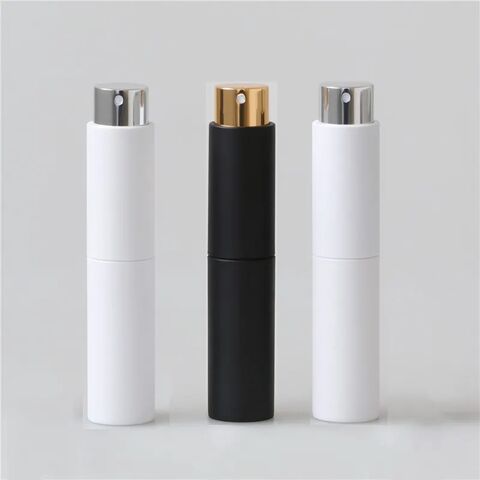 10ml Luxury Matte White Black Twist Perfume Spray Bottles $1 ...
