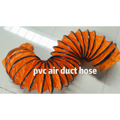 Litong Flexible Fire Retardant Pvc Ventilating Duct Aviation Duct ...