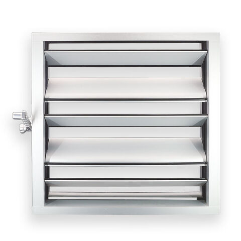 Hvac Ventilation Aluminum Opposed Blade Air Volume Control Damper For ...