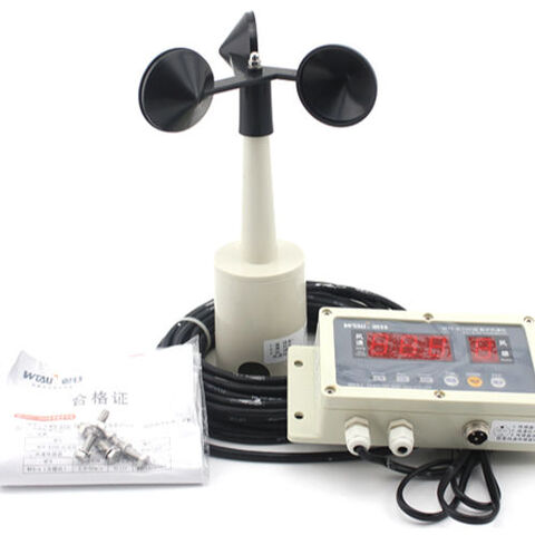 Digital Anemometer Wtf-b (100) Wind Side Speed Meter Alarm Tower Crane ...