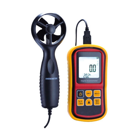 Digital Led Backlight Display Wind Speed Anemometer Data Logger, Wind ...