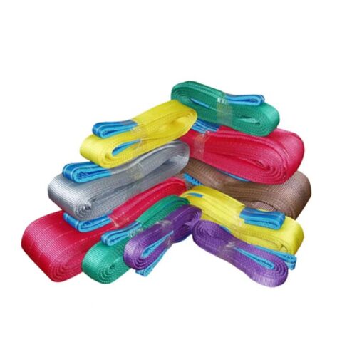 Ulide 1t*10m Purple Eye Oem Customized 8 Tons 6: 1 Polyester Webbing ...