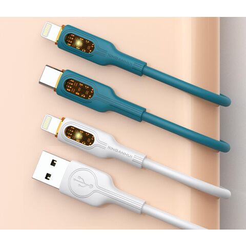 Buy Wholesale China 2023 Oem New Trends Translucent Data Usb Cable For ...