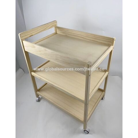 Wholesale Solid Wood Removable Removable Storage Table Tier Racks ...