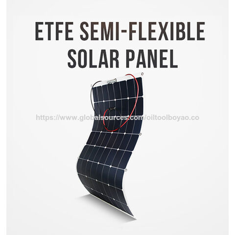 Buy Wholesale China High Efficiency Etfe Flexible Solar Panel 100w 120w ...