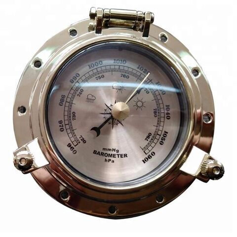 Buy China Wholesale Yacht Marine Weather Station Nautical Barometer ...
