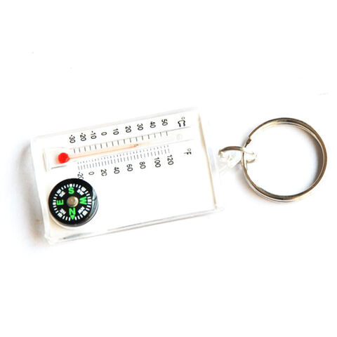 Buy Standard Quality China Wholesale Keychain Compass Thermometer ...