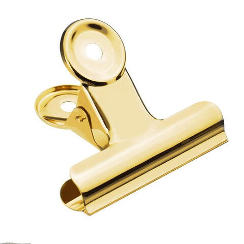 22mm 31mm 38mm 50mm 63mm 75mm Bulldog Letter Clips Stainless Steel ...