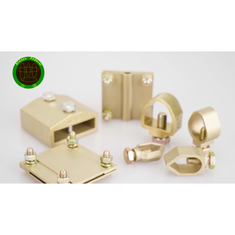 Earthing Connection C Type Copper C Clamp, C Type, Copper C Clamp ...