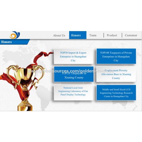 Buy Wholesale China Golden Vision 7-inch Tft Lcd Module 800x480 With ...