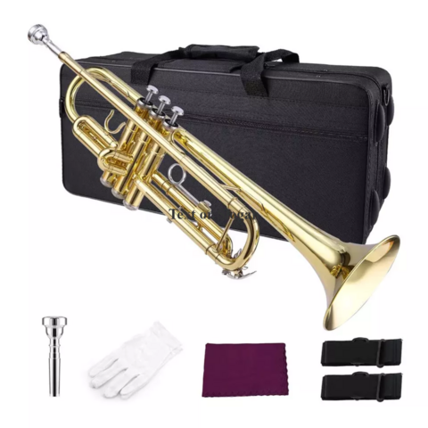 Bulk Buy China Wholesale Seasound Oem Cheap Bb Green Trumpet Instrument ...