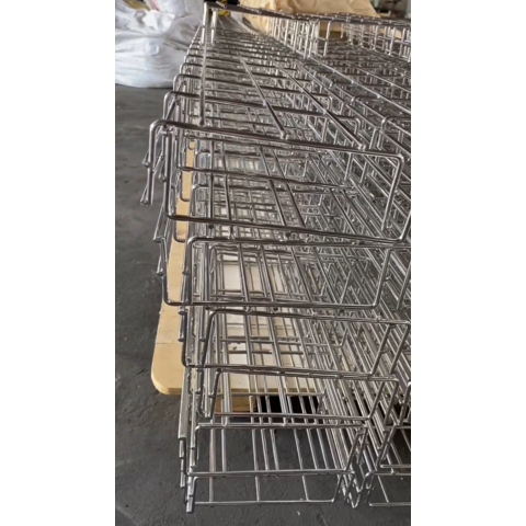 Steel Straight Edge Wire Mesh Basket Cable Tray Manufacturer, Straight ...