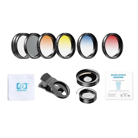 Professional Mobile Camera Lens Nd/star/cpl And Grad Color Filters 7 In ...