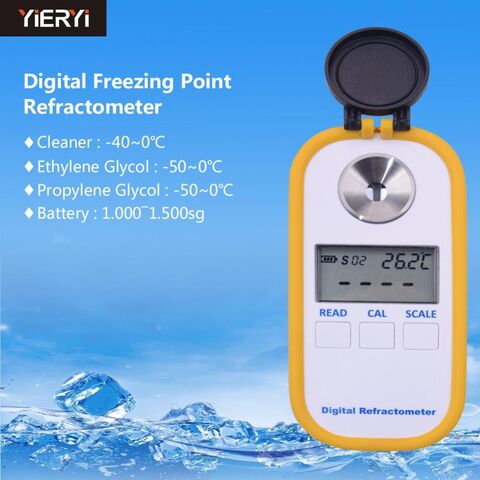 Freezing Point Refractometer Engine Fluid Antifreeze Freezing Point Car ...