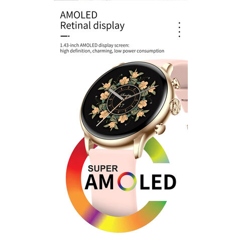 Buy Wholesale China Lexqi H26 Ultra Narrow Design Amoled Smart Watch ...