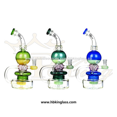 Buy Wholesale China 14‘’wholeasle Glass Bong Tobacco Glass Recycle Bong ...