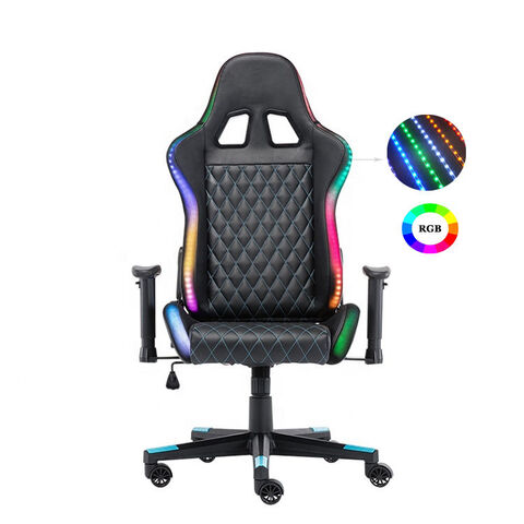 Buy Wholesale China Free Sample Customized Black Leather Blue Light ...