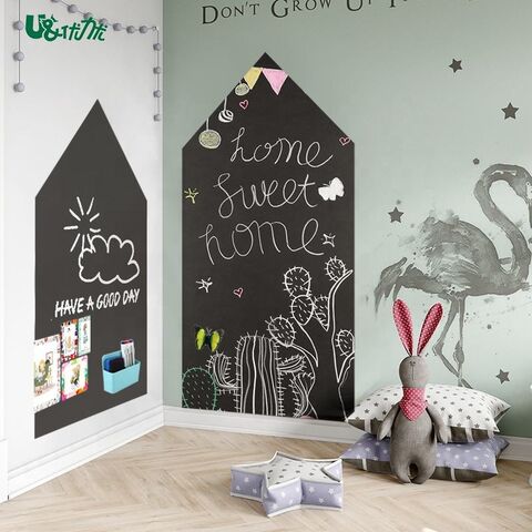 Buy Wholesale China Original Blackboard Sticker Flower Mat Black Board ...