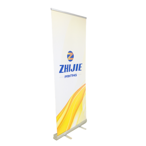Custom Pop Up Standing Scrolling Portable Retractable Roll Up Banner ...
