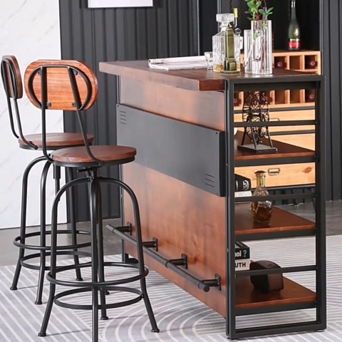 Multipurpose Antique Cashier Desk Home Beer Wet Corner Mini Wooden Bar Counter Unit Buy China Wholesale Corner Mini Wooden Bar Counter Unit 337 Globalsources