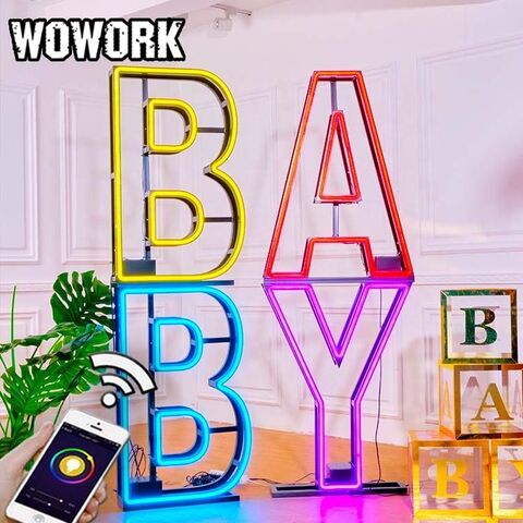 Bulk Buy China Wholesale 2023 Wowork 3ft 4ft Large Illuminated Frame ...