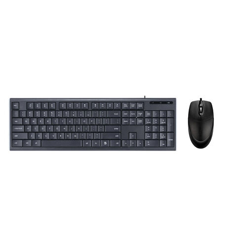 Buy Wholesale China Full Size Usb Wired Keyboard And 3d Mouse Como Set ...