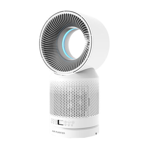 Buy Wholesale China Leafless Desk Fan Air Purifier Home H13 Hepa Filter ...