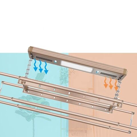 Full Function Ceiling Mounted Electric Lifting Laundry Automatic ...
