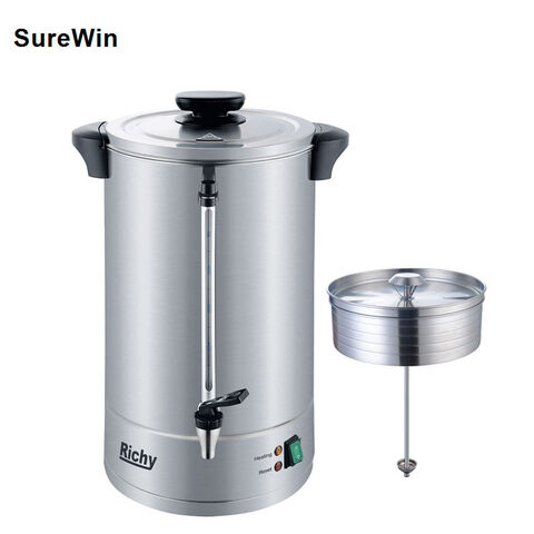 Buy Wholesale China 6l Electric Commercial Coffee Percolator Stainless ...