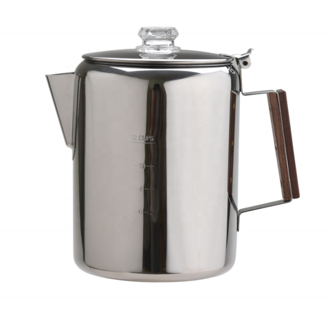 Percolator Coffee Maker Pot 9 Cups Stainless Steel Material Brew Coffee ...