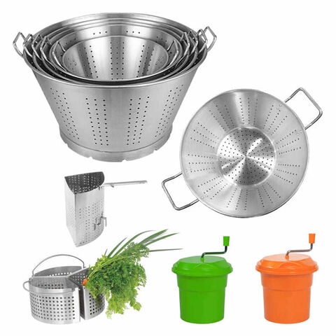 New Style Stainless Steel Colander Factory Direct Sales Vegetable ...
