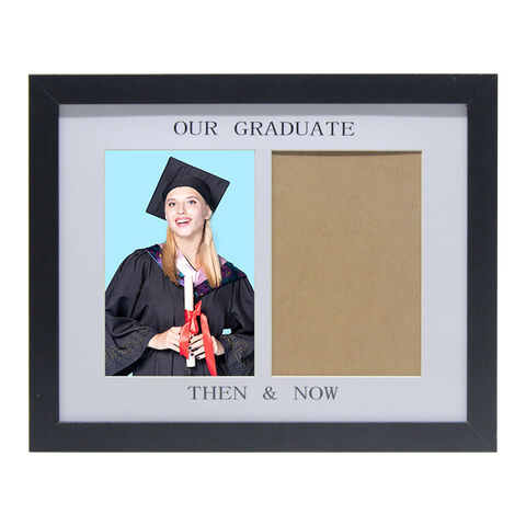 Black Mdf Wood School Years Photo Frame Small-size Graduation Picture ...