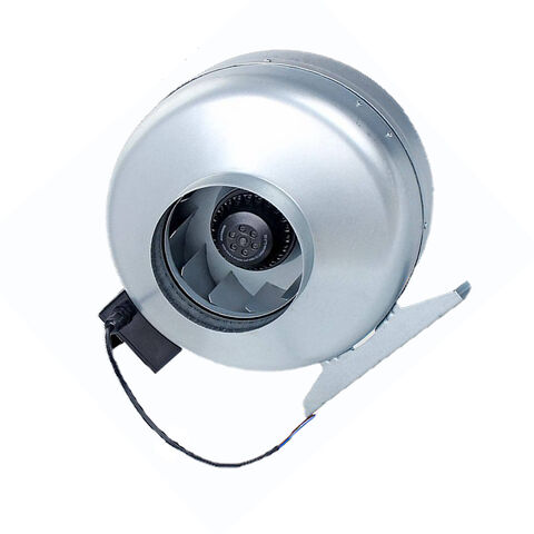 High Temperature Inline Duct Fan Hvac 5" Pipeline Fan For Building ...